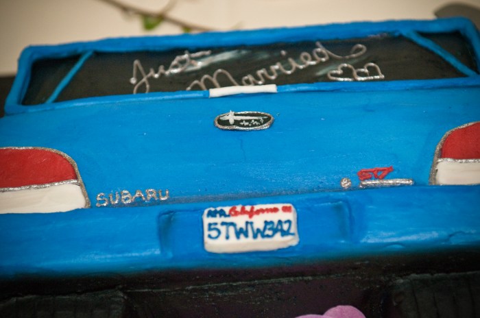Throwback Thursday- Subaru Wedding Cake | Jager Racing